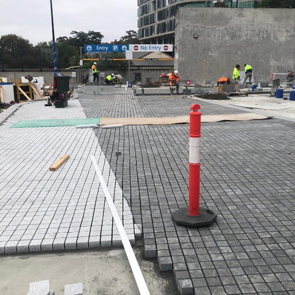 Austin Mercy Hospital project stone supplied by KHD